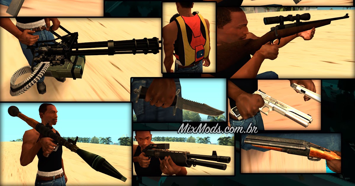 mixmods: 90s Atmosphere Weapons Pack Reborn