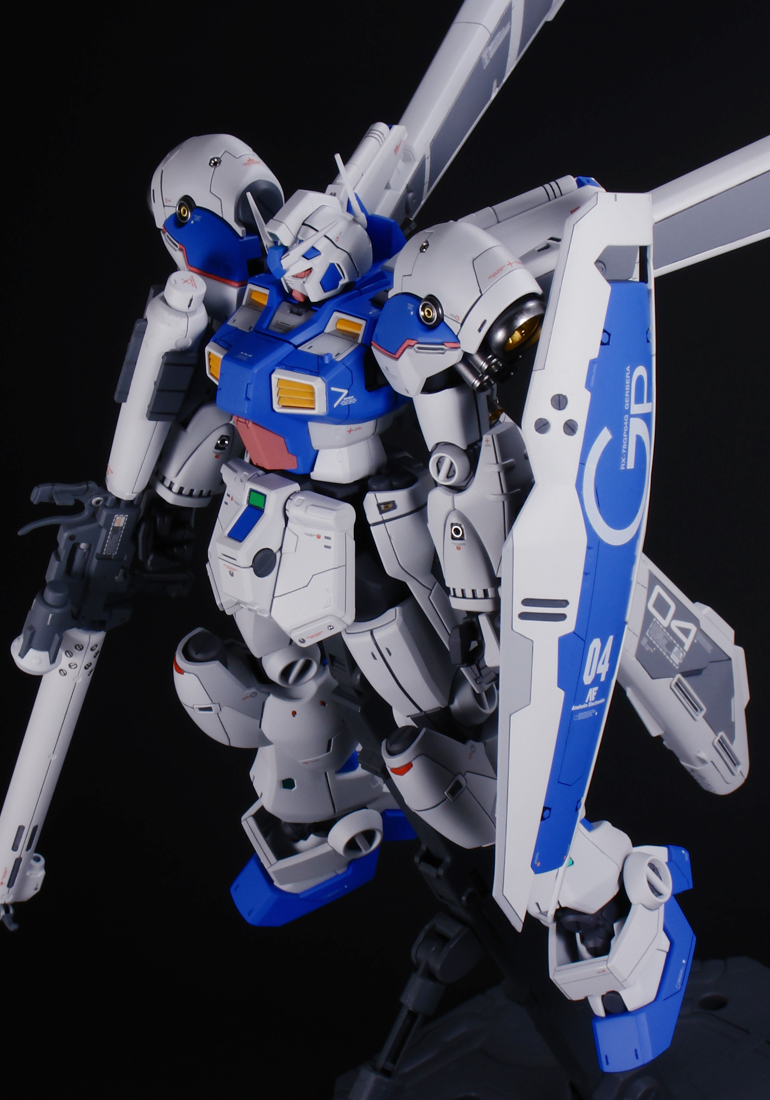 GUNDAM GUY: RE/100 RX-78 GP04G Gundam GP-04 (Gebera) - Painted Build