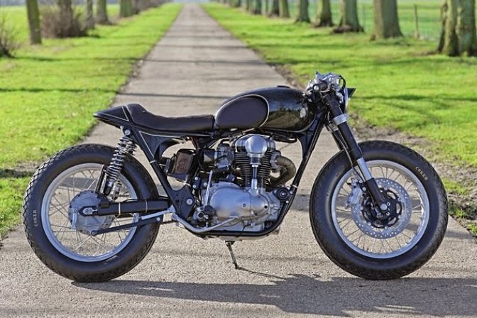 Garage Car: Kawasaki W650 Merlin Cafe Racer 2015 - Detail and Photo Gallery