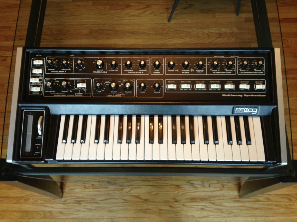 MATRIXSYNTH: Moog Multimoog Analog Synthesizer SN 2155