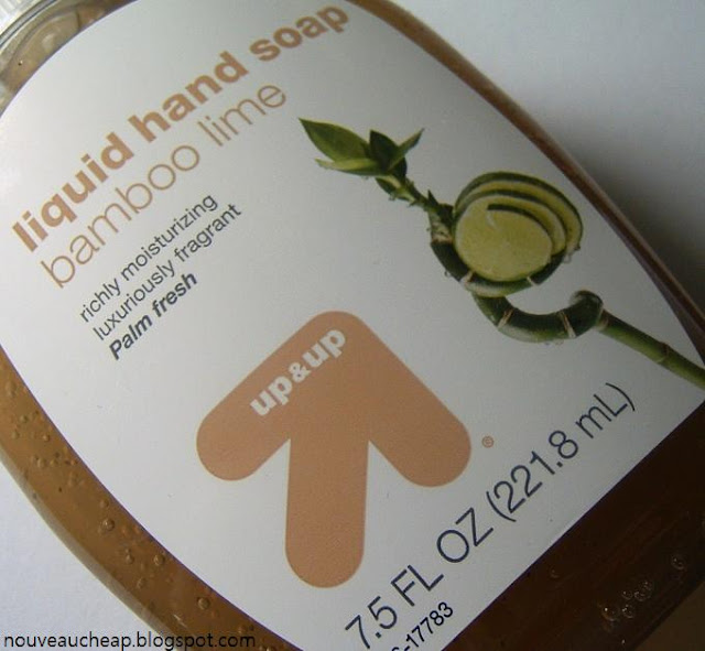 My newest obsession: Target Up & Up Bamboo Lime Hand Soap | Nouveau Cheap