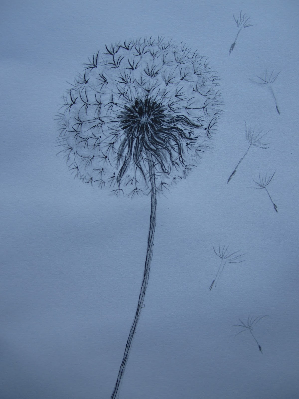 Louise Watson - Textile Artist: Dandelion clock.