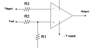 teknik elektronika: Definisi komparator dan rangkaian komparator