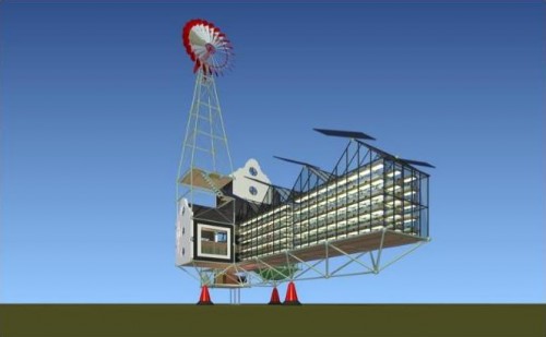 Futuristic Farm House Sustainable Technology Design | seatingmodel