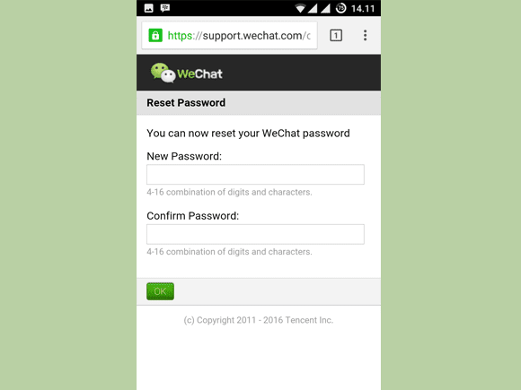 Cara Mengatasi Lupa Password WeChat yang Tidak bisa Login (Error)