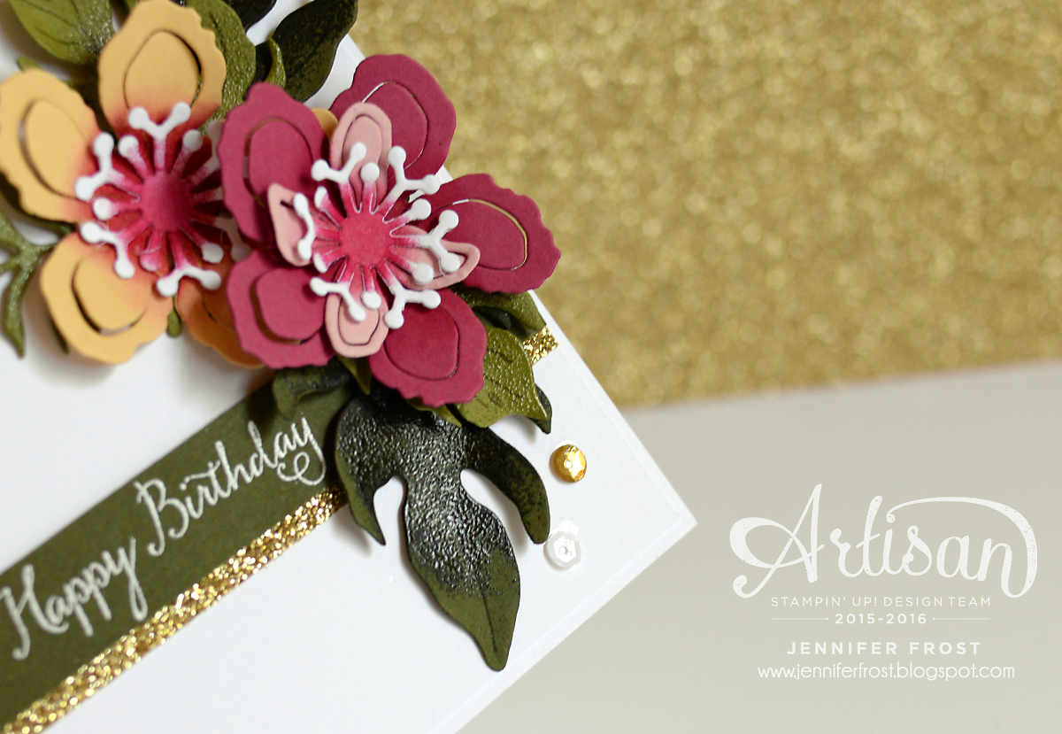 #TGIFc43 Botanicals Inspiration - Papercraft by Jennifer Frost