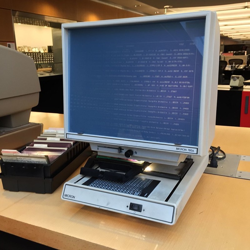 La extraña historia de la microficha ~ Nuevo BlogOPin.a®
