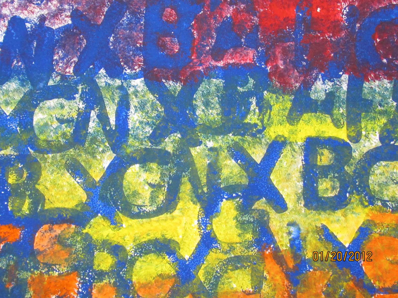 Art Julz: Jasper Johns & LMNO Peas