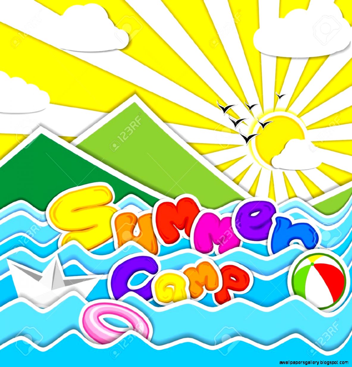 Summer Day Camp Clip Art | Wallpapers Gallery