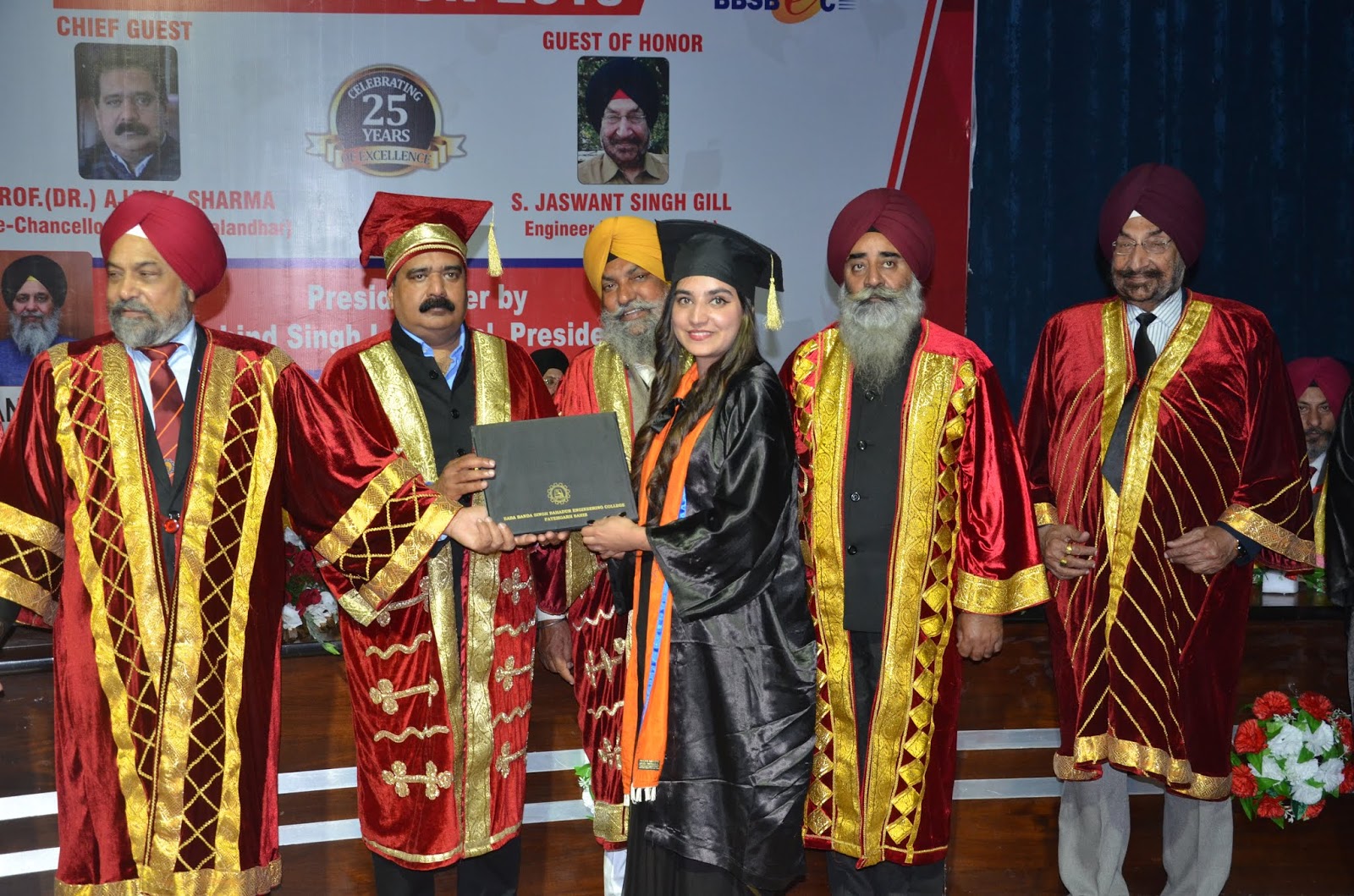 bbsbec: Graduation Ceremony 2019 at Baba Banda Singh Bahadur ...