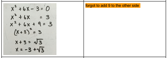 Making Math Visual: Google Docs in Math: Error Analysis