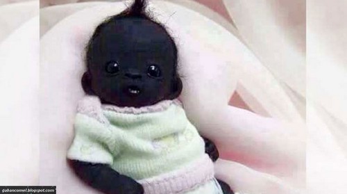 Bayi Pelik Dari Afrika Dengan Kulit dan Mata Paling Hitam di Dunia ...