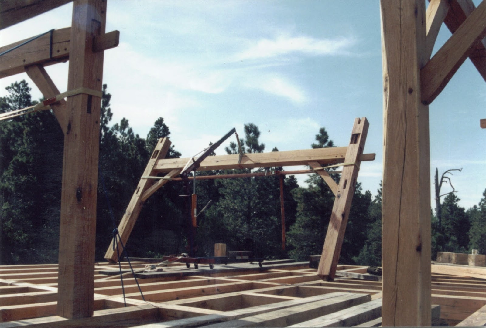 Michael's Timber Framing: Chapter 12 - Loft Framing - Phase II