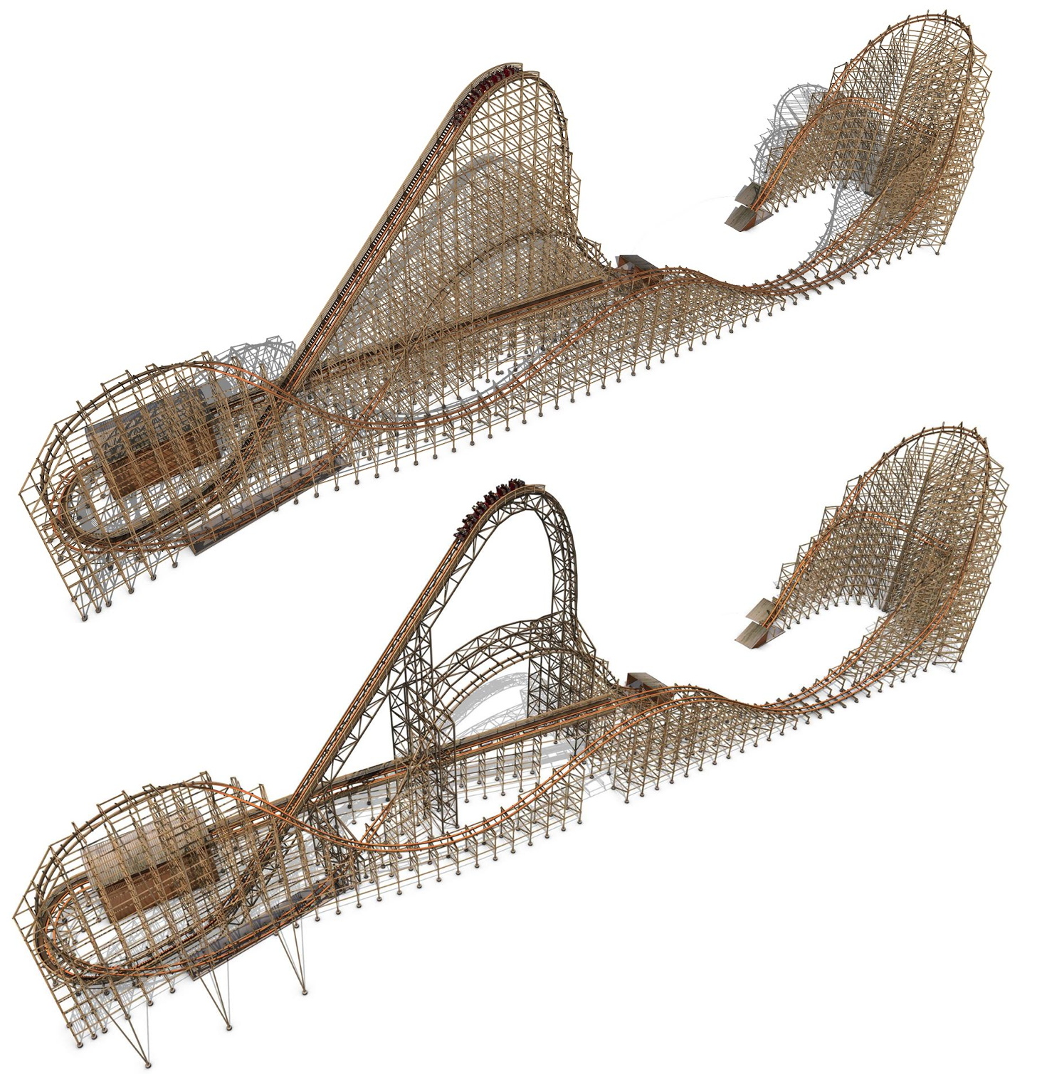 NewsPlusNotes: Goliath's Final Design Impresses at Six Flags Great America