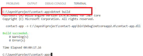 Contact Application Using ASP.NET Core Web API, Angular 6.0, And Visual Studio Code - Part One