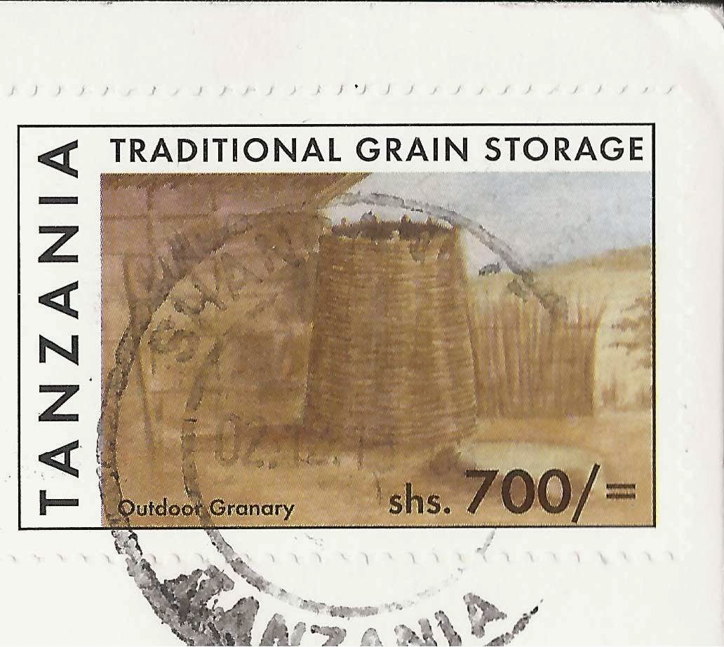 A Journey of Postcards: The map of Tanzania