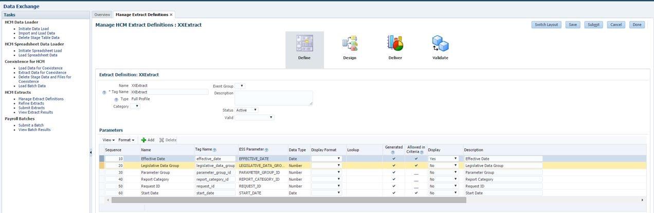Oracle Apps A Technician S View Create Custom Hcm Extract In Fusion Applications