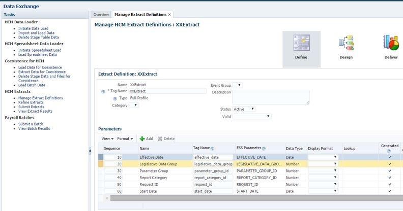 Oracle Apps A Technician S View Create Custom Hcm Extract In Fusion Applications