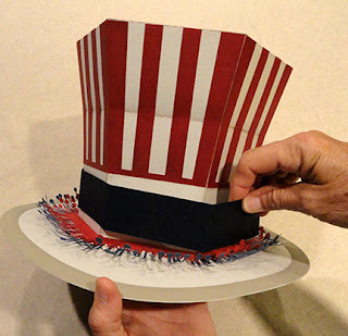 Needles 'n' Knowledge: PatrioticTop Hat 3d Assembly