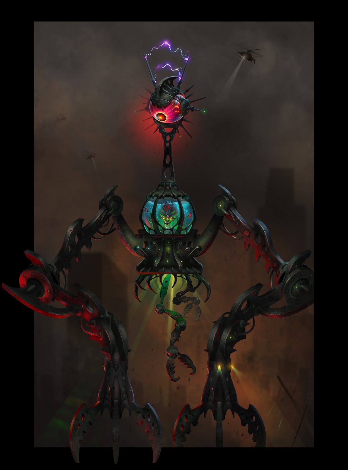 Derek McCaughan Portfolio: Martian War Machine