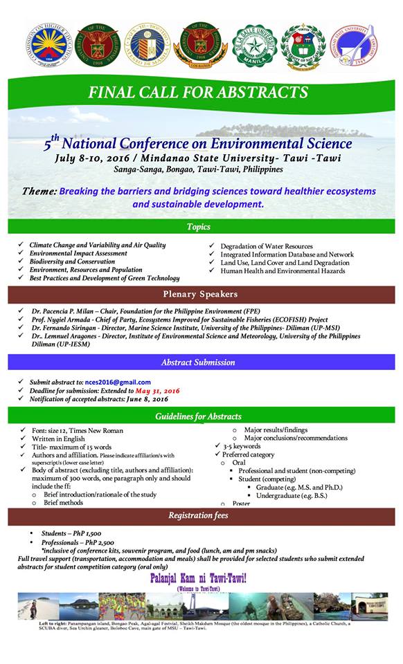 Philippine Biology Conferences : 5th National Conference on ...