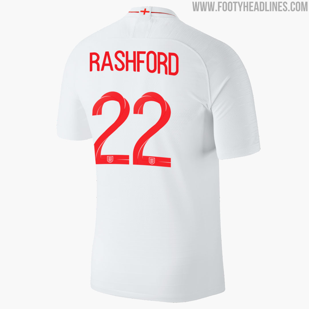 In Detail | Unique Nike England 2018 World Cup Font Revealed - Footy ...