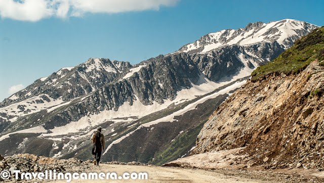 Sinthan Pass on Kishtwar and Srinagar road in Jammu & Kashmir, India