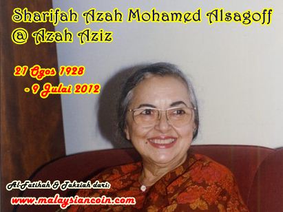 Takziah buat Tan Seri Zeti Akhtar Aziz - Malaysia Coin