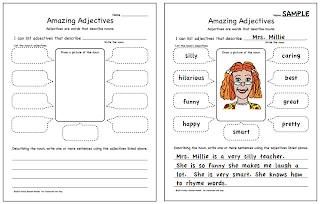 kafy's books: Amazing Adjectives - Don't Be Silly, Mrs. Millie!