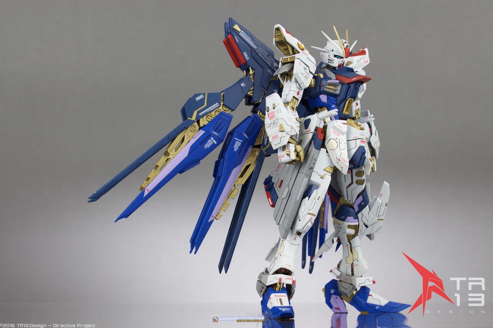 Custom Build: MG 1/100 Strike Freedom Gundam [Strike Falken]