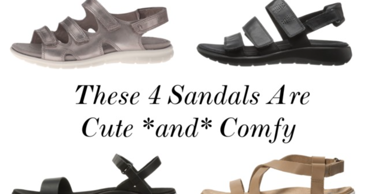 the sparkly life: The 4 Most Comfortable Sandals (Cute, Too!)