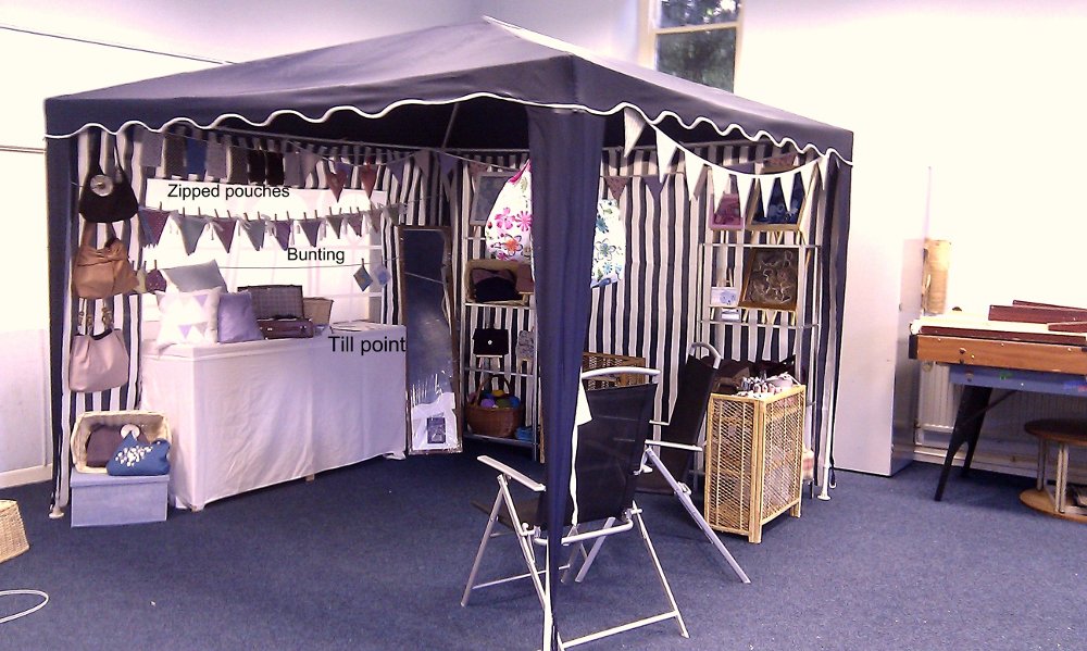 Mrs H - the blog: Tour of our mock stall