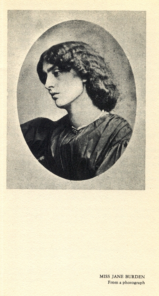 Victorian Musings: Jane Burden: The Pre--Pre-Raphaelite Muse