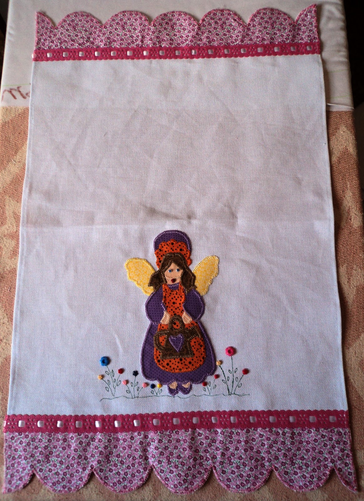 Nina Bordados e Patchwork: Panos de Prato