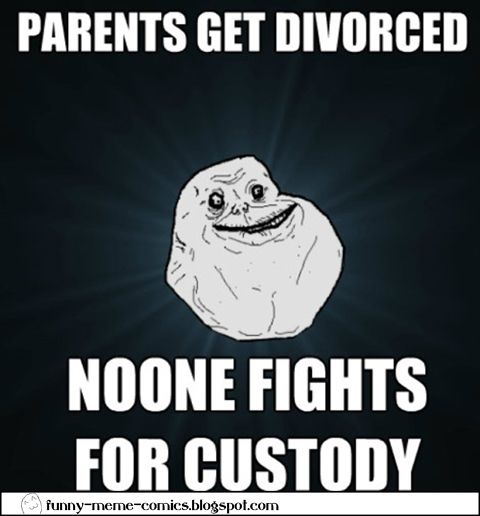 Meme Comics: Divorced parents
