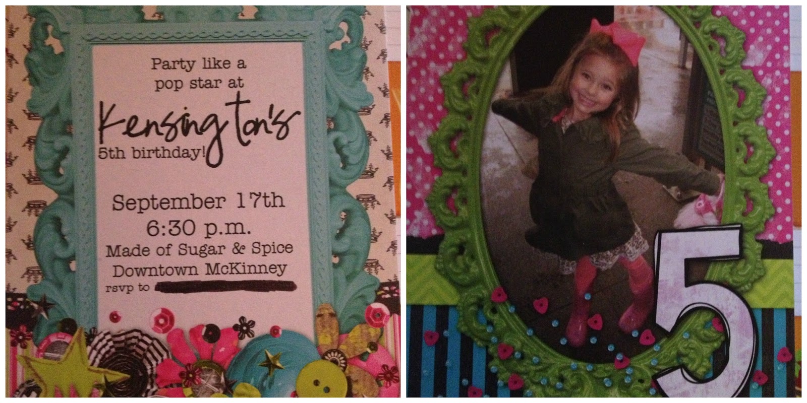 Kensington's Pop Star Party! - Mix & Match Mama