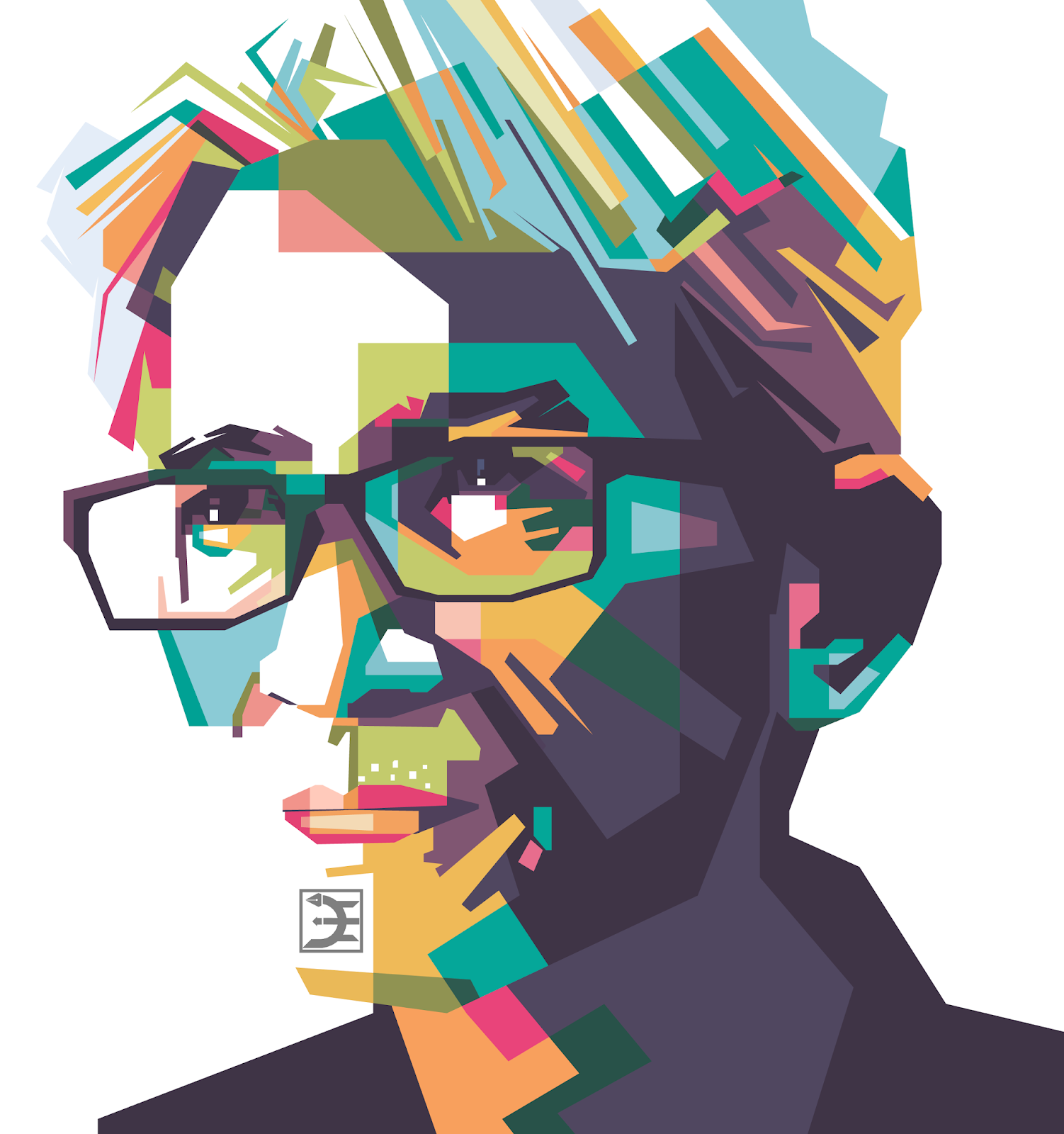 WPAP (Wedhas Pop Art Potrait) Design