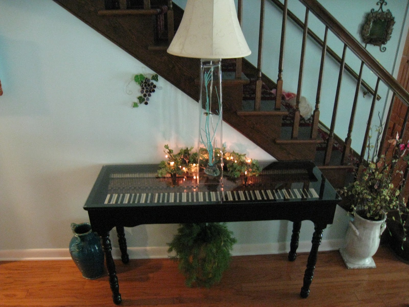 Repurposed For Life: Piano keyboard made into a table
