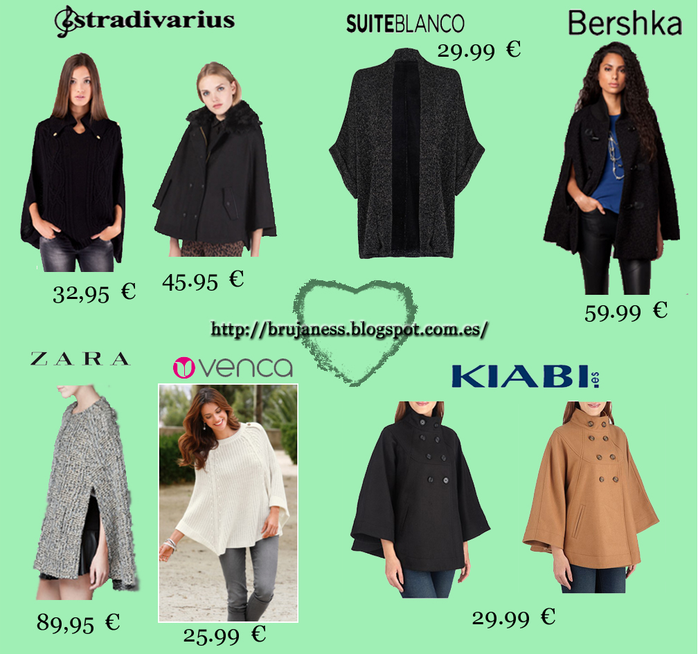 Brujaness Fashion: Capas: Tendencias Complementos Temporada Otoño-Invierno