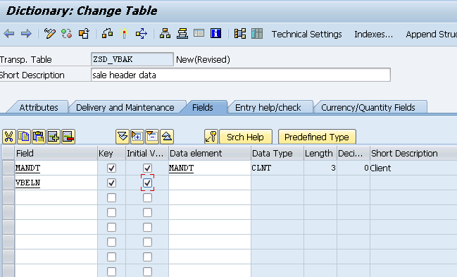SAP TECH: Creating Transparent Master Table