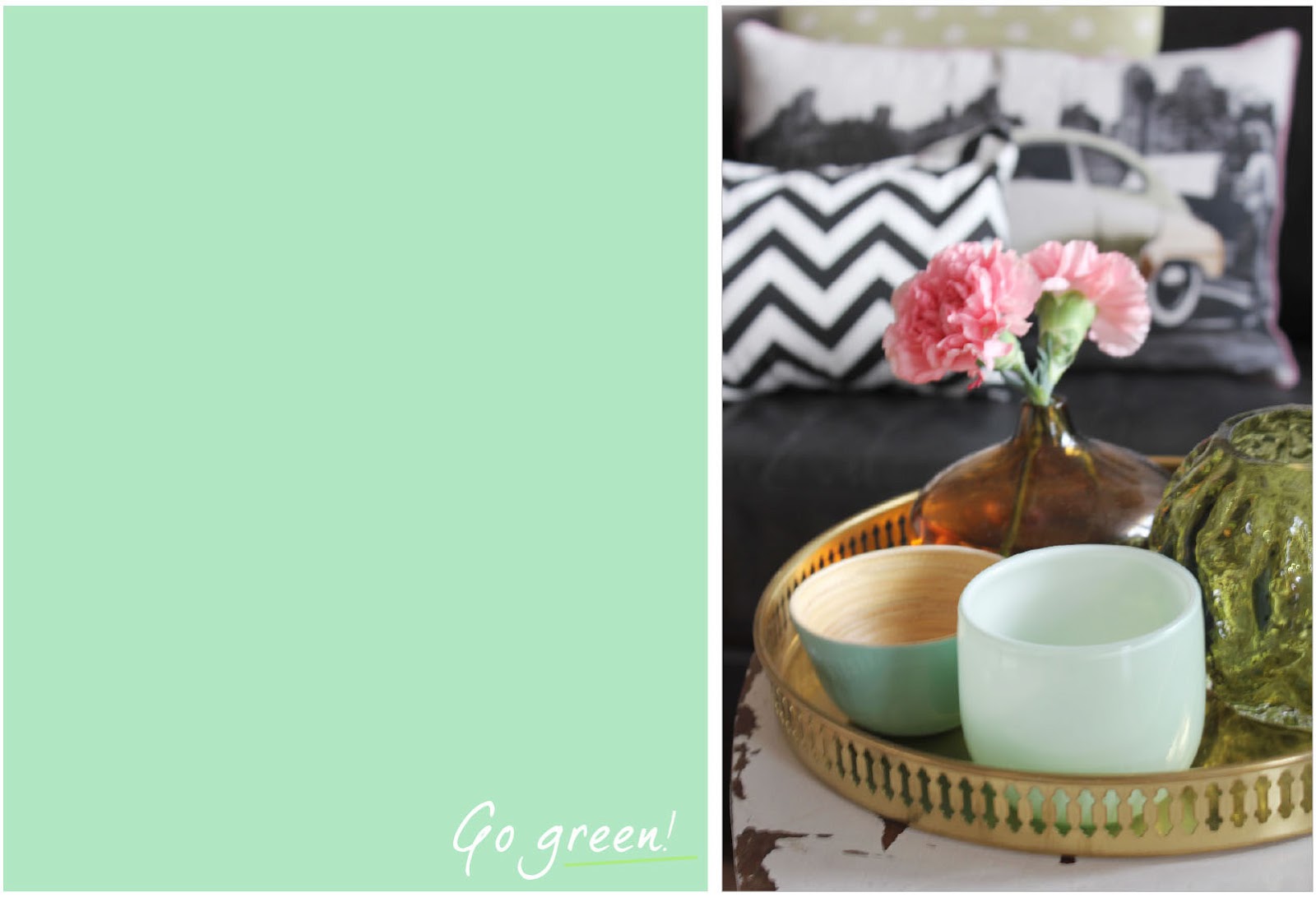 Lidyll: Grønt er sjønt