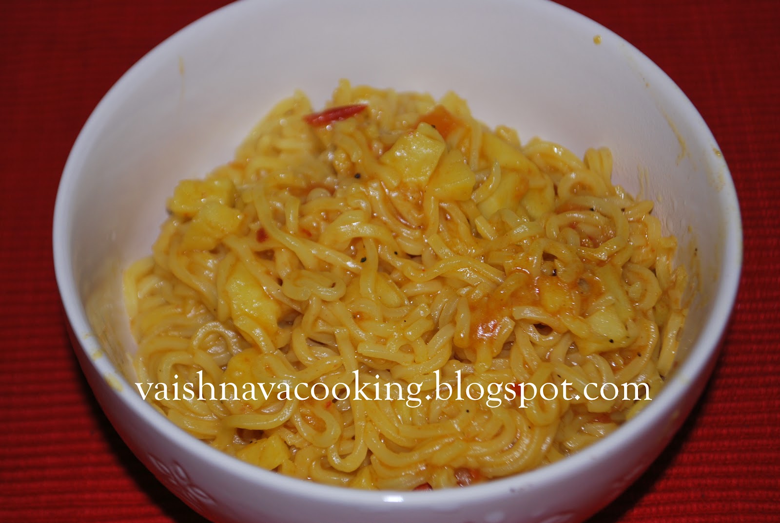 MY SATVIK KITCHEN: MAGGI (ALL TIME FAVOURITE)