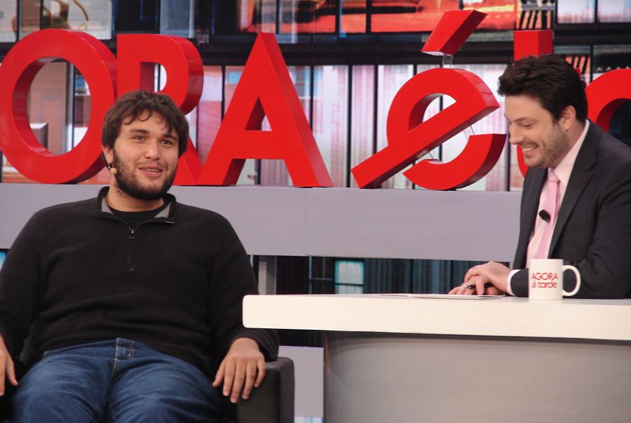 MUNDO CQC 2015 :: A Revolução Continua!: Ronald Rios no Agora é Tarde ...