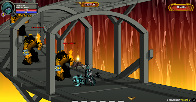 AQW News Brasil: Tutorial: Volcano