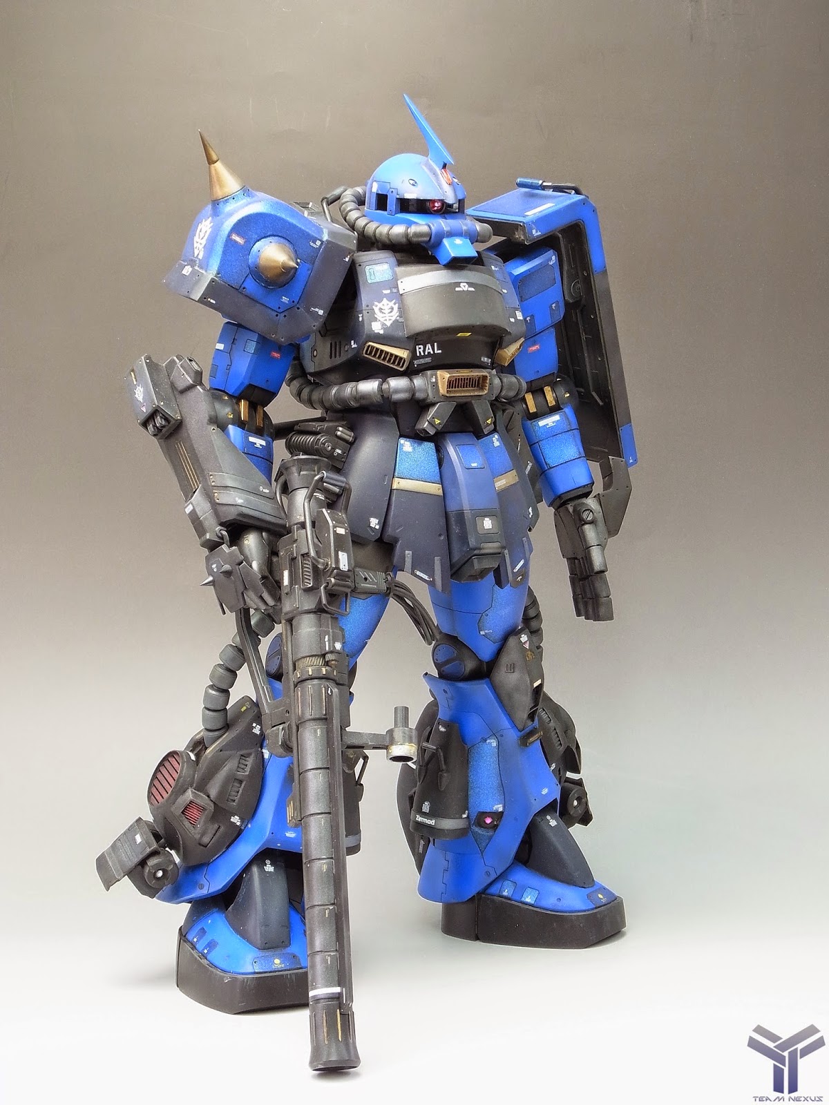 Custom Build: 1/48 Megasize Zaku II "Ramba Ral Desert Spec"