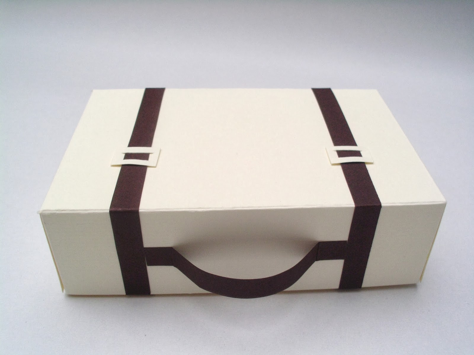 Handmade Paper-Heaven: Travelling theme party - suitcase favor boxes