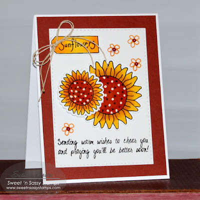 Sweet 'n Sassy Stamps: Sending Warm Wishes to Cheer You
