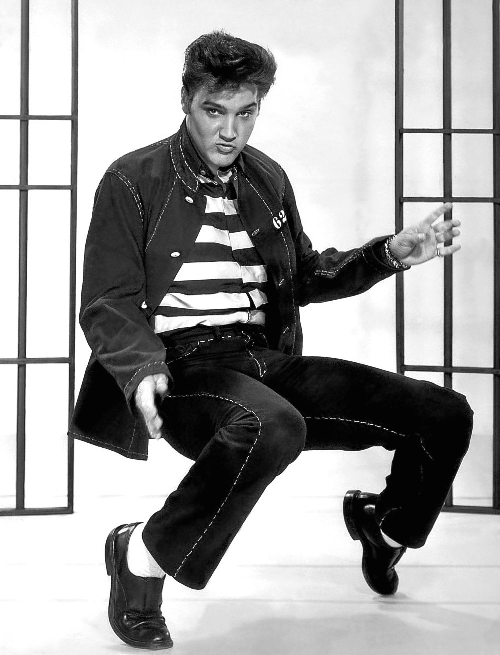Elvis Presley Promoting the Film “Jailhouse Rock”, 1957 ~ Vintage Everyday