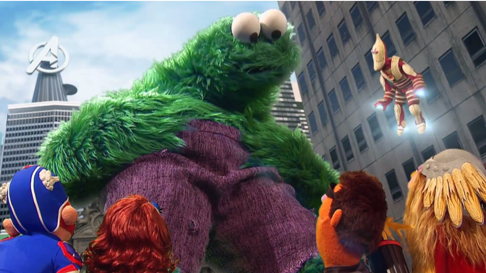 Muppet Stuff: Sesame Street: The Aveggies- Age of Bon Bon (Avengers ...