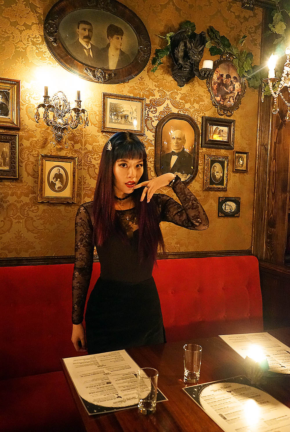 LA CARMINA: Goth hair and makeup tutorials, mermaid rainbow colored ...